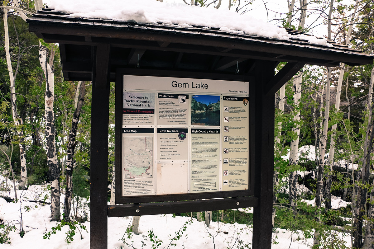 Gem Lake from Lumpy Ridge · Featured Route | COTREX