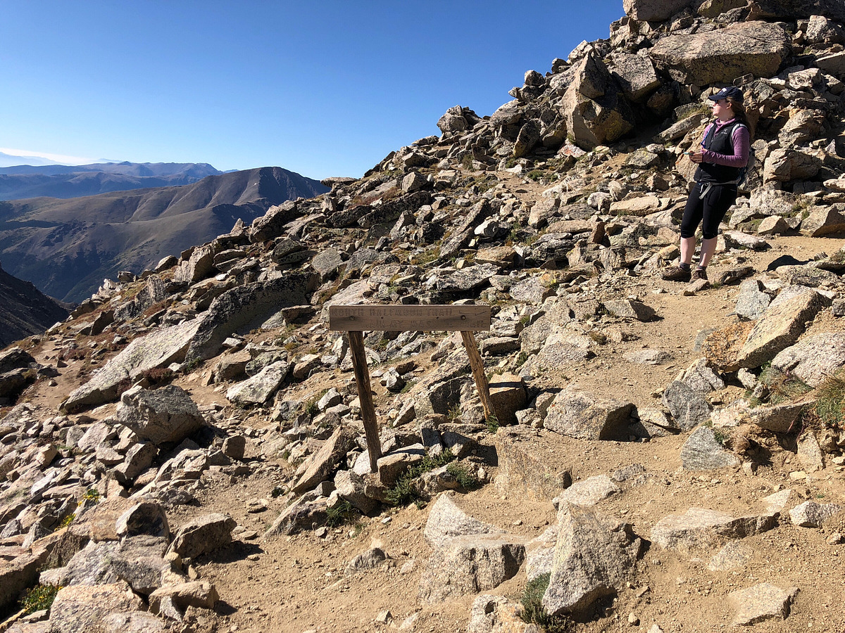 Mount Massive-Southwest Slopes Route from North Halfmoon Trailhead ...